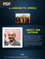 A Passage To Africa Full Text | PDF
