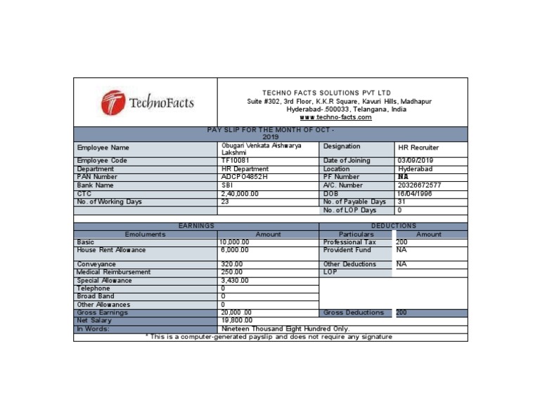 Techno Facts Solutions PVT LTD | PDF | Economies | Taxation