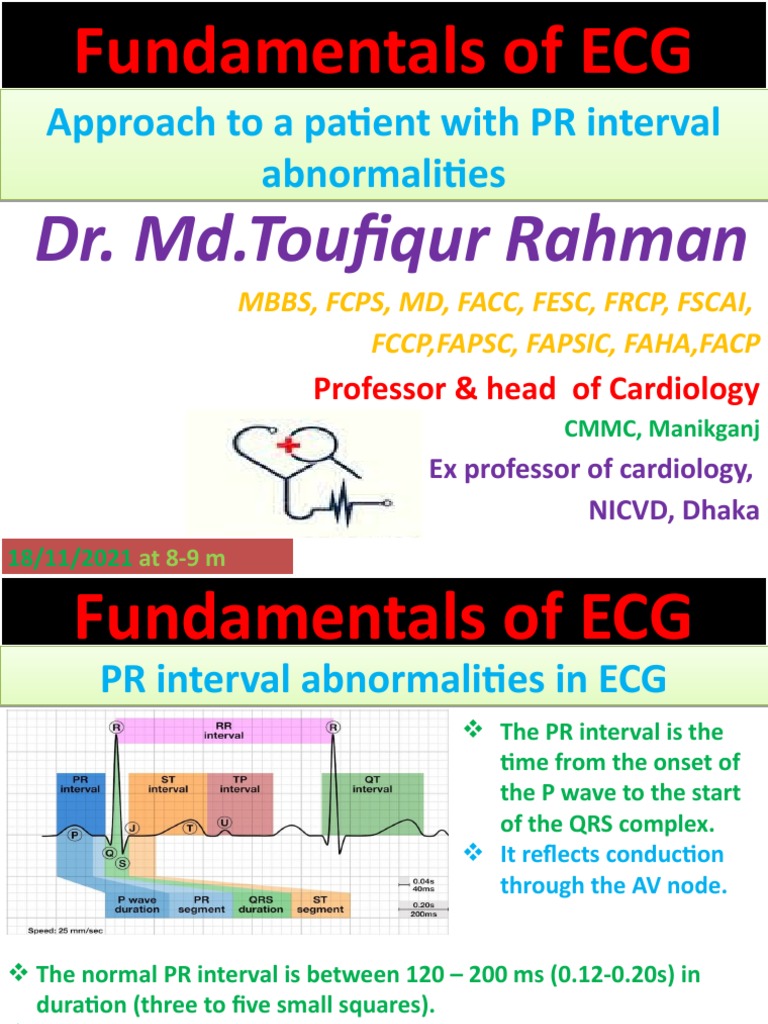 Approach To A Patient With PR Interval Abnormalities | PDF ...