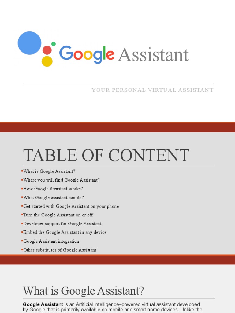 Assistant: Your Personal Virtual Assistant | PDF | Computing | Software