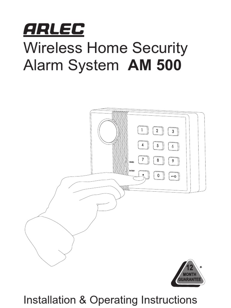 Arlec Wireless Security | Switch | Light Emitting Diode