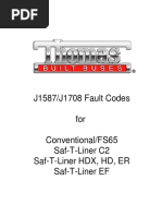 Freightliner Business Class M2 Fault Codes List - Bulkhead Module | PDF ...