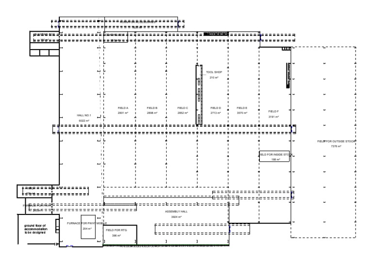 Ground Floor Plan - Factory | PDF