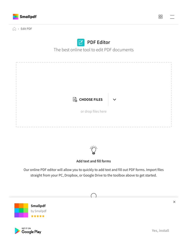 Edit PDF - Free PDF Editor Working Directly in Your Browser | PDF ...