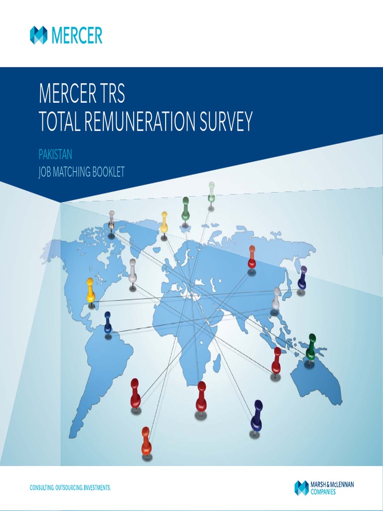 Mercer 2012 PK TRS Job Matching Booklet | PDF | Policy | Mentorship