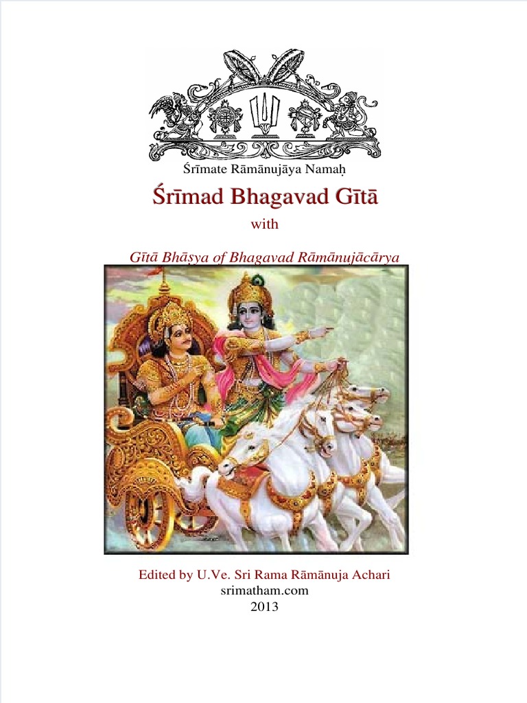Shri Ramanujacharya | PDF | Vaishnava Texts | Mahabharata