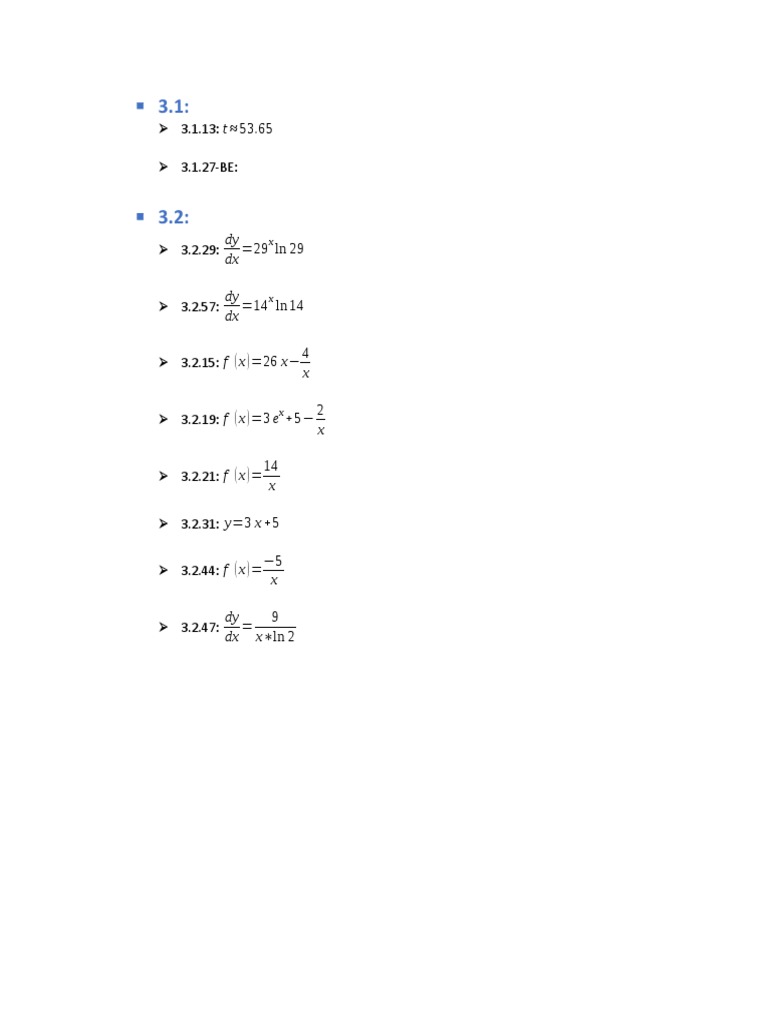 Math HW | PDF