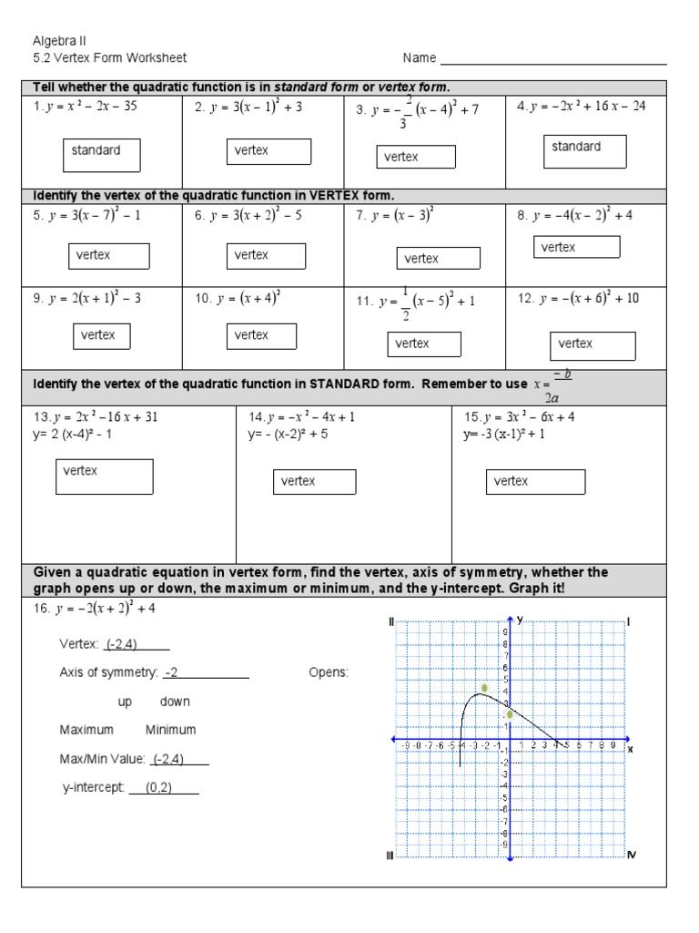 Algebra Ii | PDF | Quadratic Equation | Mathematical Relations
