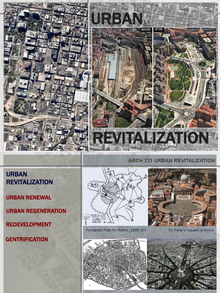 Planning - Urban Revitalization | PDF | Rome | Urban Renewal