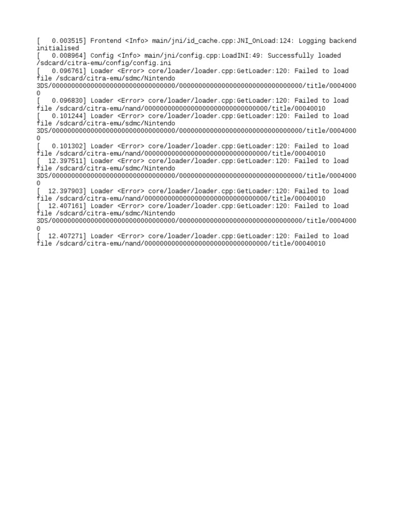 Citra Log - Txt.old | PDF