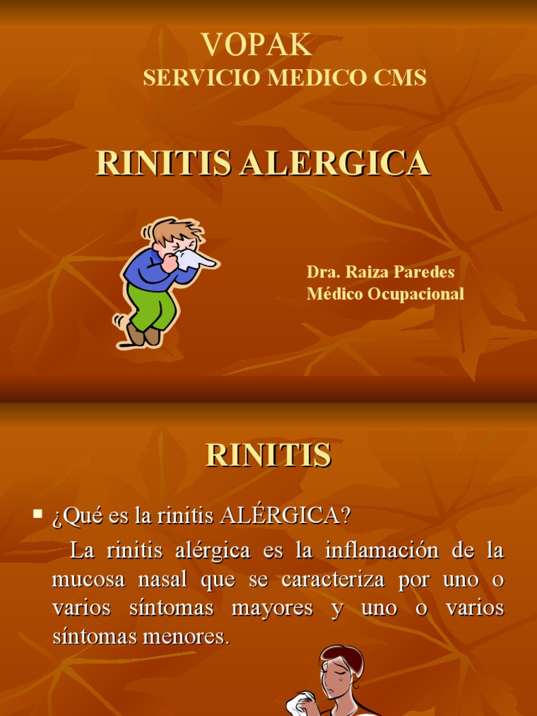 Guía Completa sobre Rinitis Alérgica | PDF