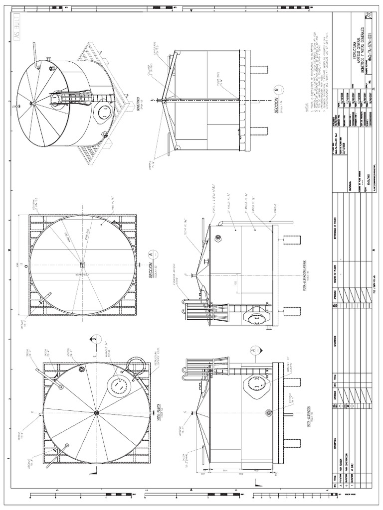 Tanque de Acido Sulfurico Planta Industrial DOSSIER de CALIDAD-84-96 | PDF Tanque de Acido Sulfurico Planta Industrial DOSSIER de CALIDAD-84-96 | PDF