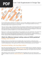 TOILET AND BATH STANDARDS | PDF | Bathroom | Toilet