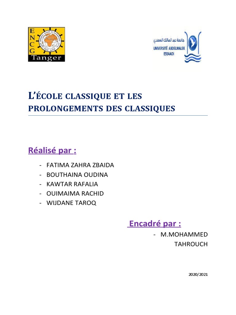 L'École Classique du Management | PDF | Économie