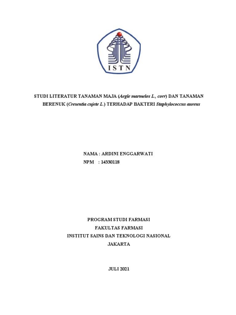 Contoh Bikin Halaman + Dapus | PDF