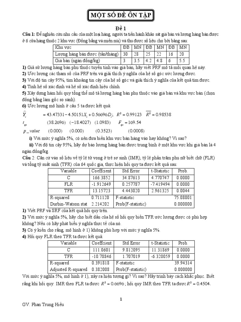 Mot So de On Tap KTL 2020 | PDF