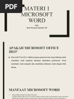 Panduan Lengkap Microsoft Word 2013 | PDF | Komputer