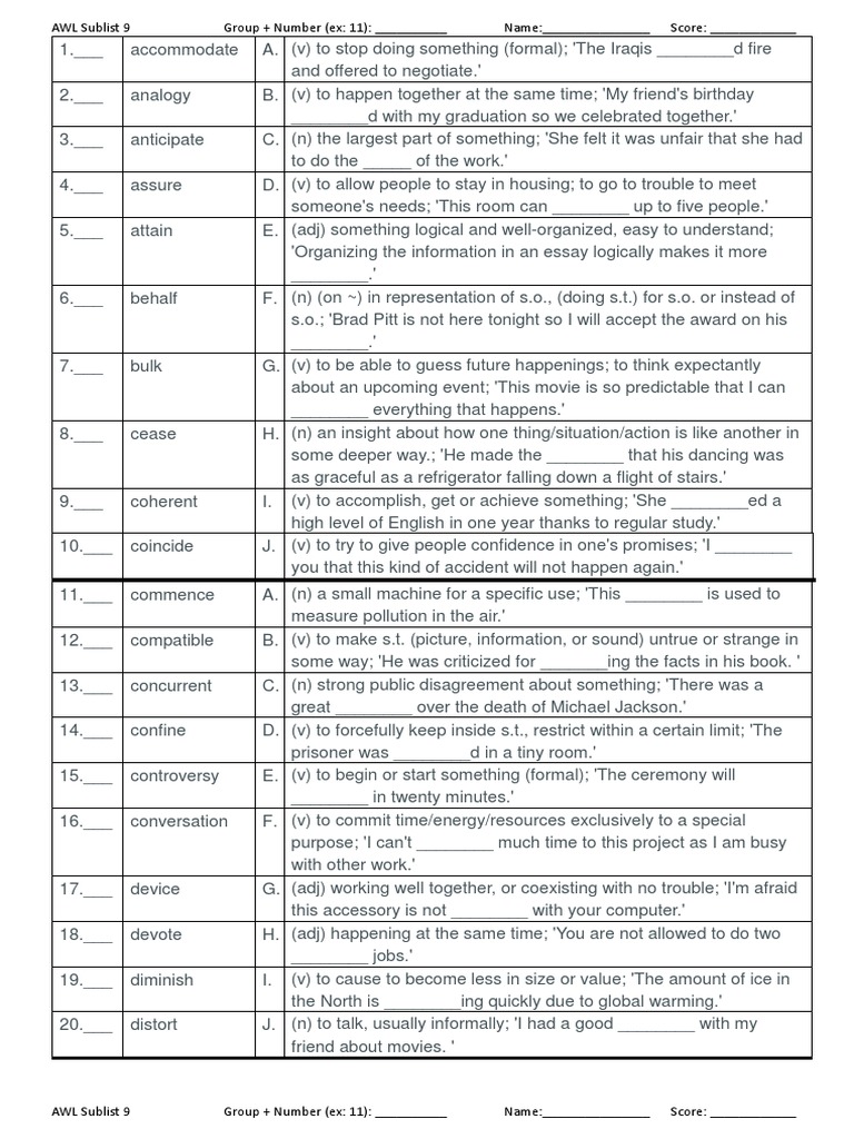 9 Phobia Worksheet Answer Key 20211221 | PDF | Phobia | Fear