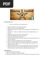 Ship Steering Control Systems Explained | PDF | Manufactured Goods ...