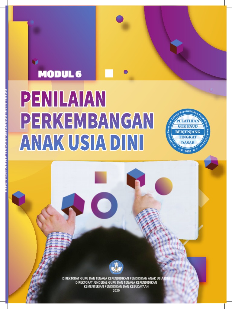 Modul Diklat Dasar 2020 - Penilaian Perkembangan Anak Usia Dini | PDF