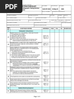 Ambulance Inspection Checklist (SPL HSSE CL 01) | PDF | Ambulance | Vehicles