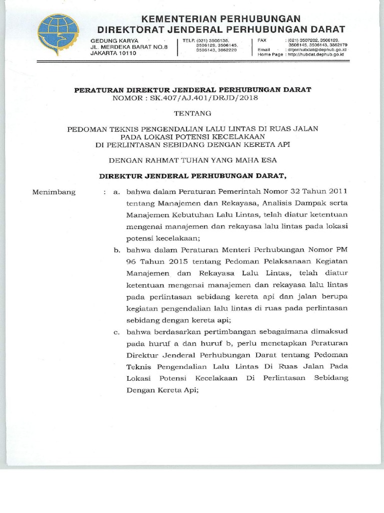 Perdirjen SK 407.compressed | PDF