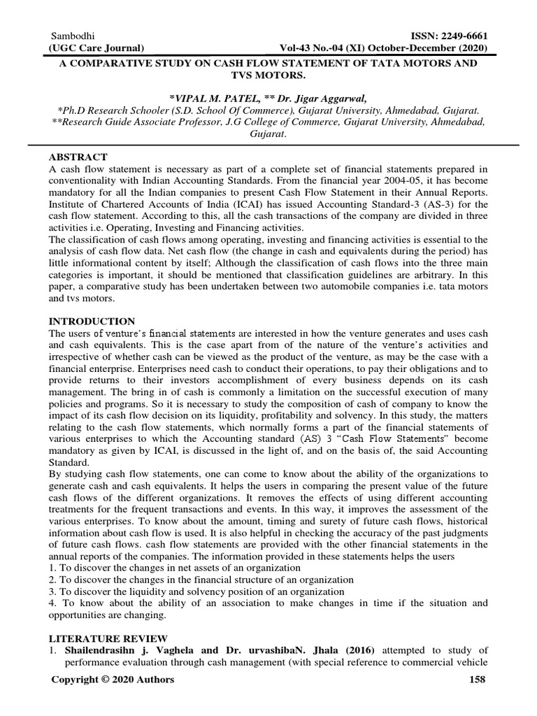 Research Paper | PDF | Student's T Test | Standard Deviation