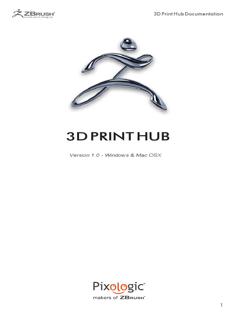 3D Print Hub Documentation | PDF | 3 D Printing | 3 D Computer Graphics