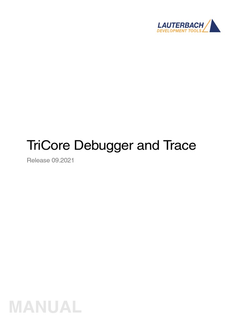 Manual: Tricore Debugger and Trace | PDF | Debugging | Multi Core Processor