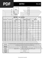 Minimum Thread Engagement Bolt Failure Chart Metric | PDF | Screw ...