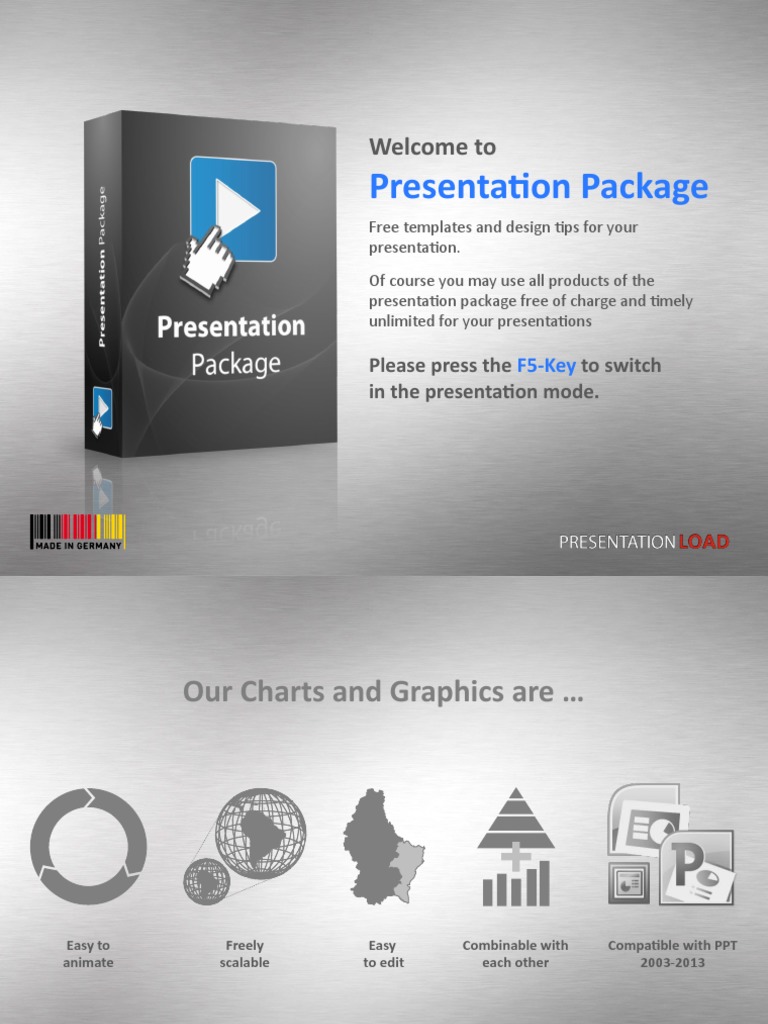 Presentation Package: Welcome To | PDF | Computing | Communication Design