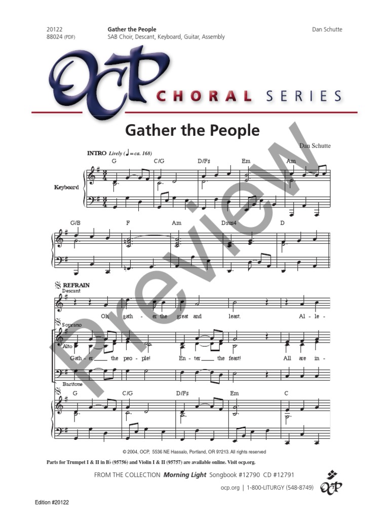 Gather The People | PDF