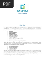 Syspro 8 Features Reference Guide | PDF | Value Added Tax | Databases