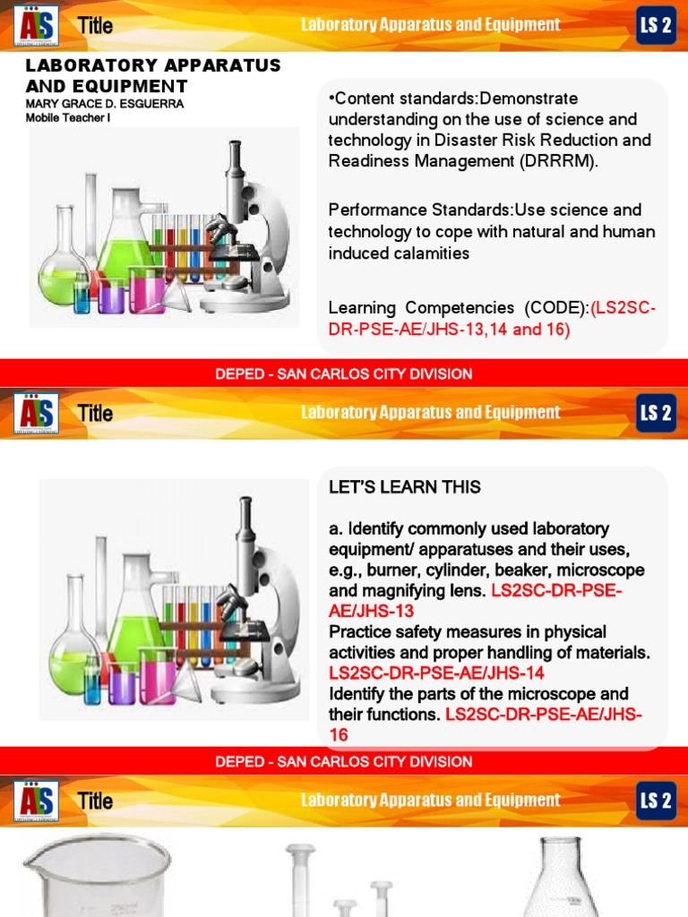 Cot 2 Filipino | PDF | Materials | Laboratories