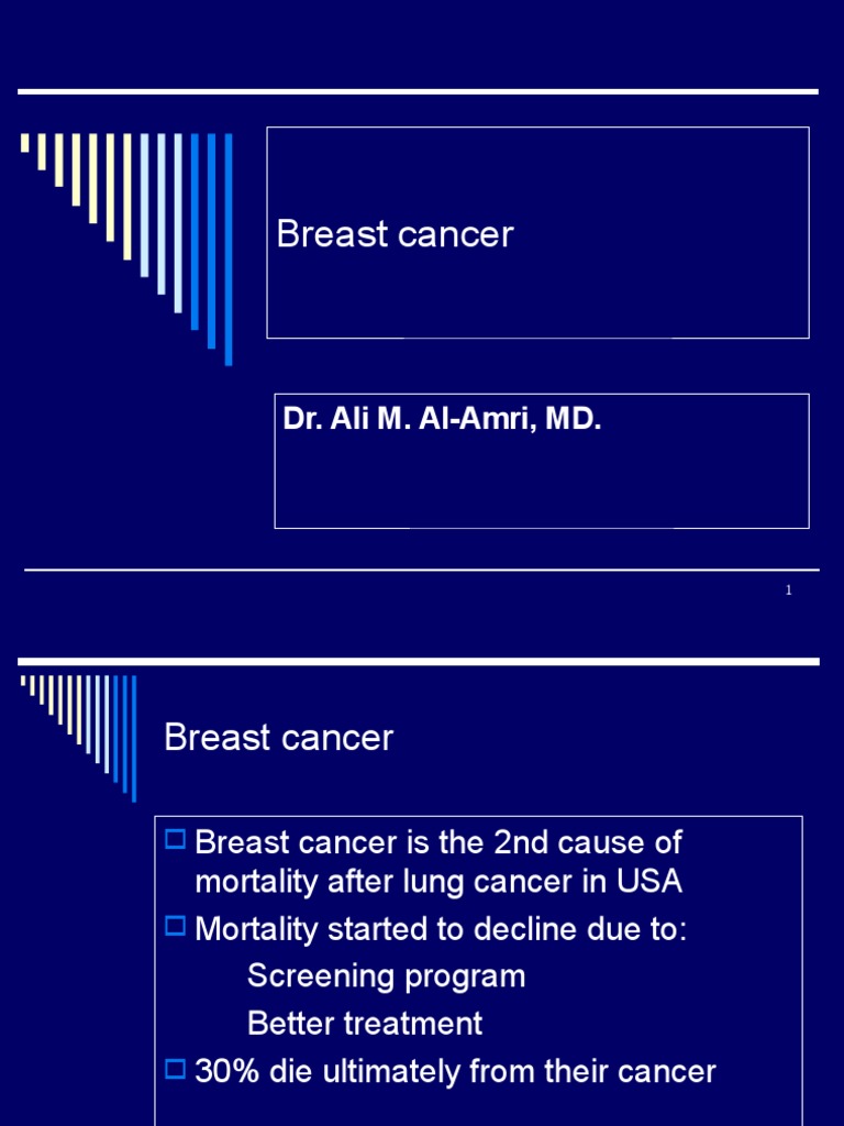 Breast Cancer Lecture Presentation | Download Free PDF | Breast Cancer ...