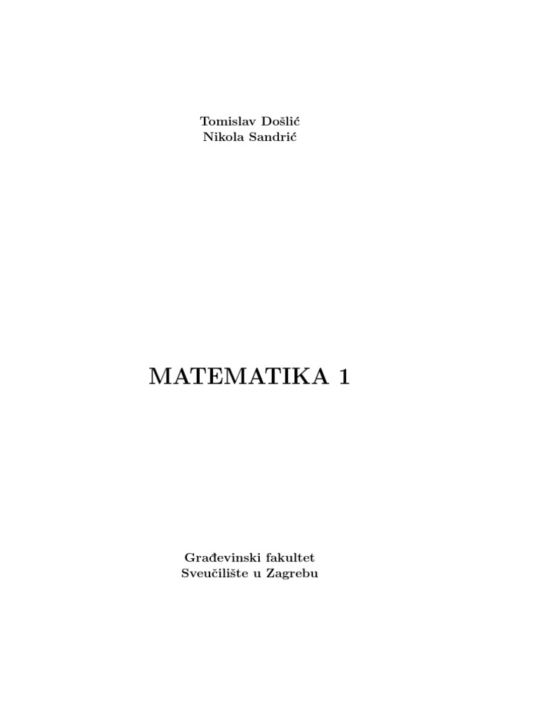 MAT1 | PDF