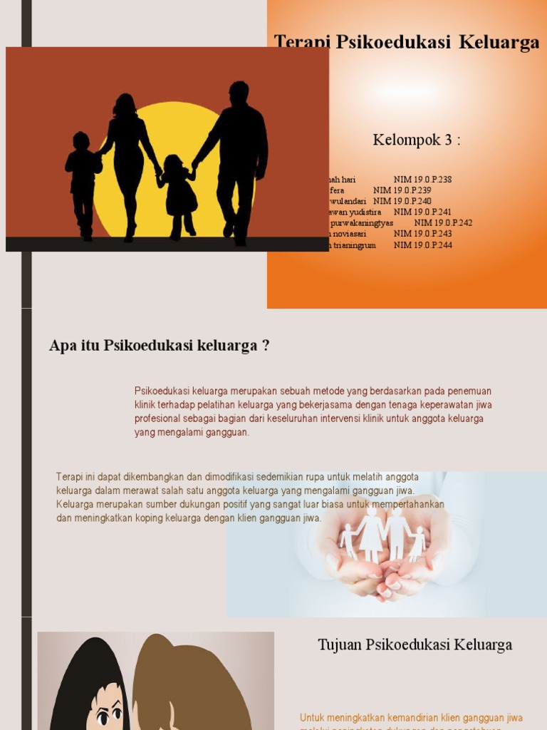 Terapi Psikoedukasi Keluarga | PDF