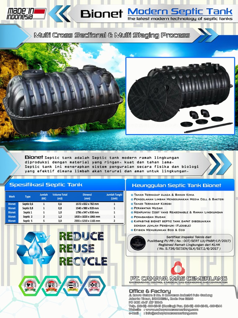 Brosur SEPTIC TANK | PDF