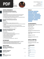 Resume Sample | PDF | Business | Loans