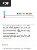 Contoh Perhitungan Tonisitas | PDF