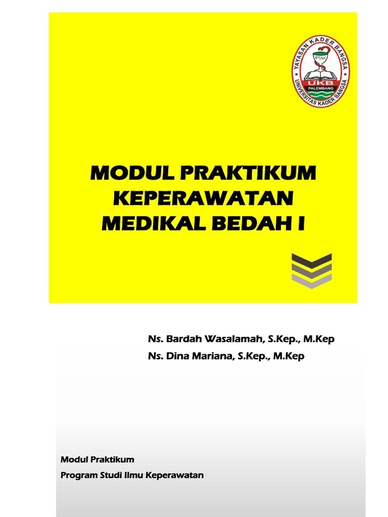 MODUL PRAKTIKUM KMB 1 (S.Kep) Untuk Prodi - 1 | PDF | Sains & Matematika