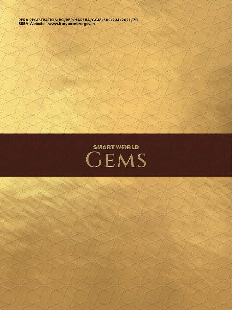 Smartworld Gems: Luxury Living in Gurugram | PDF