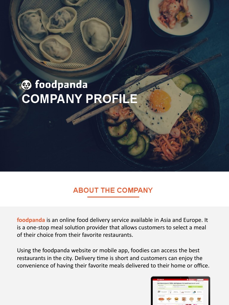 Foodpanda Company Overview | PDF | Business