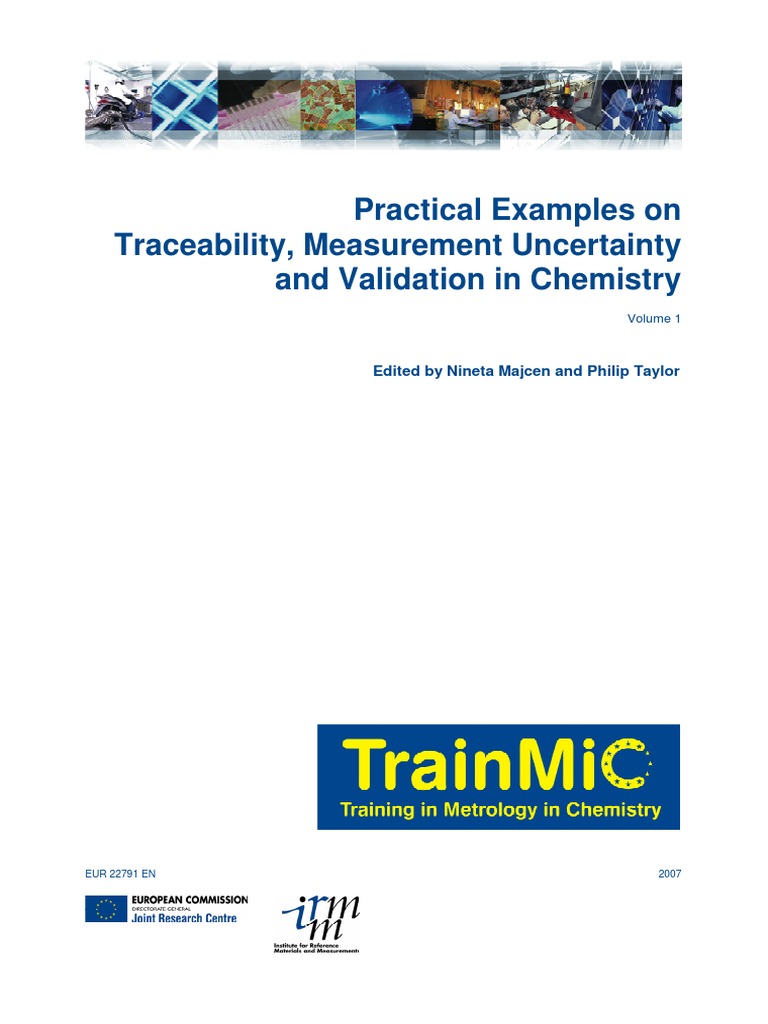 Practical Examples On Traceability, Measurement Uncertainty and ...