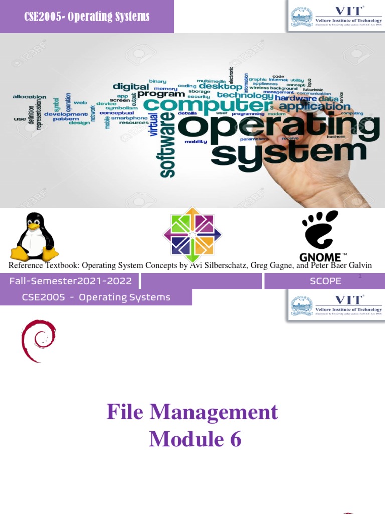 CSE2005-Operating Systems: Scope Fall-Semester2021-2022 | Download Free PDF | Computer File ...