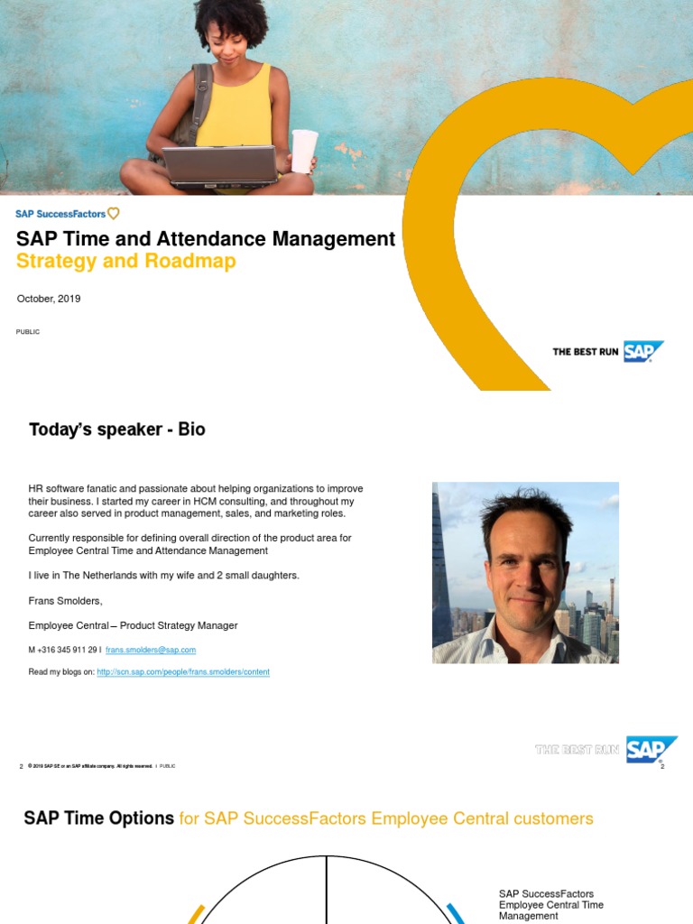 SAP Time and Attendance Management | PDF | Cloud Computing | Payroll
