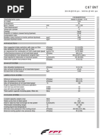 QSM11 Engine Performance Data Sheet | PDF | Horsepower | Engines