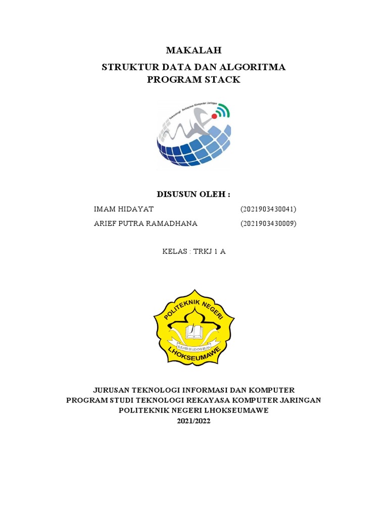 Makalah Stack | PDF | Teknologi & Rekayasa