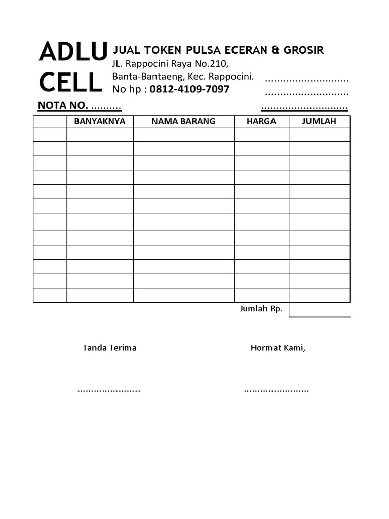 NOTA Cell | PDF