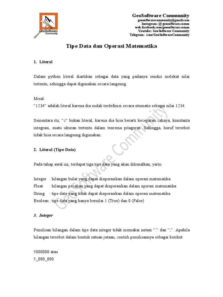 Panduan Dasar Python untuk Pemula | PDF | Metode & Bahan Ajar